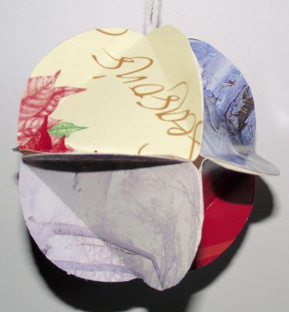 Christmas Card Bauble Craft | Activity Village