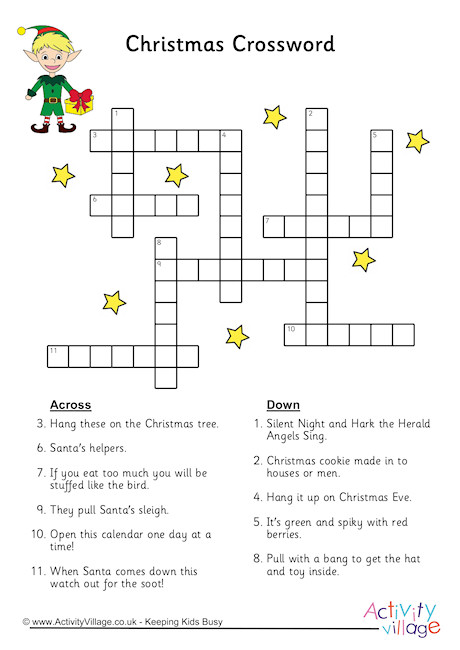 Crosswords | Activity Village