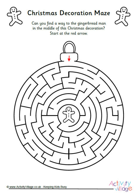 Printable Mazes for Kids