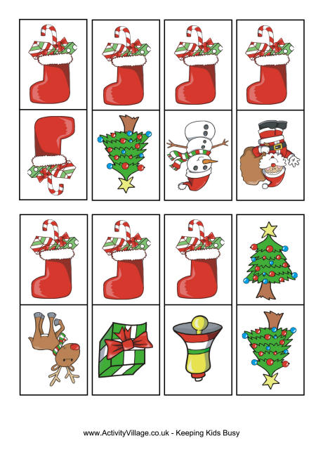 Christmas Dominoes | Activity Village
