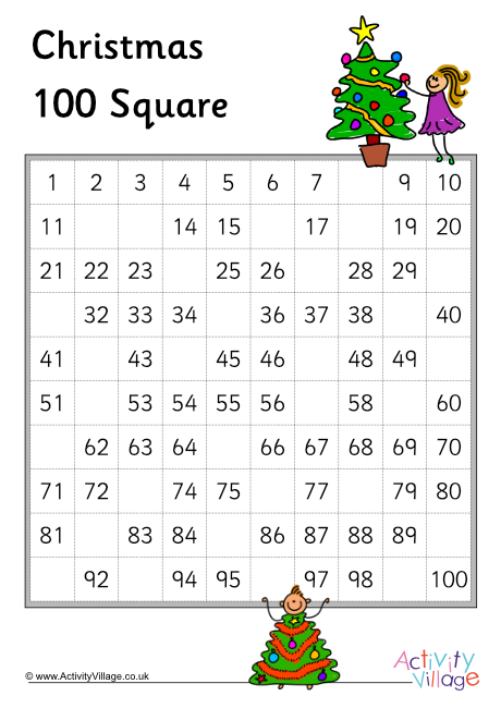 Hundred Squares | Activity Village