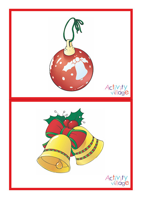 Christmas Flashcards | Activity Village