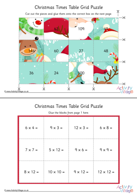 More Christmas Puzzles | Activity Village