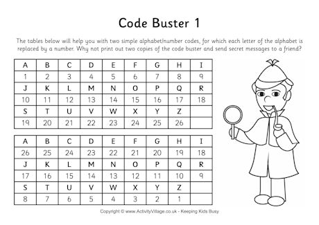 Code Buster 1 | Activity Village