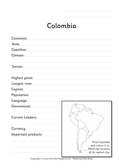 Learn about Colombia