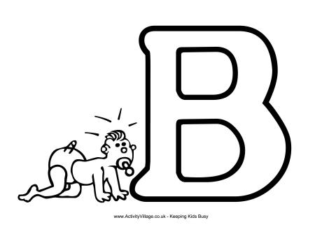 Colouring Alphabet for Kids