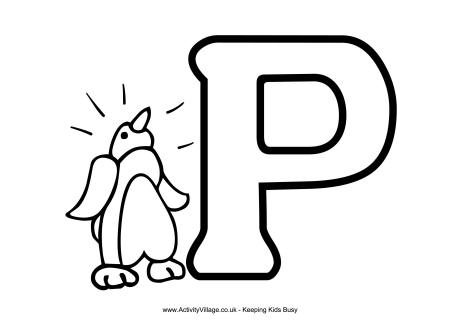 Colouring Alphabet for Kids