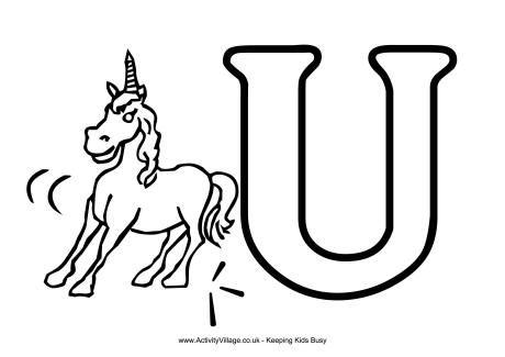 Colouring Alphabet for Kids