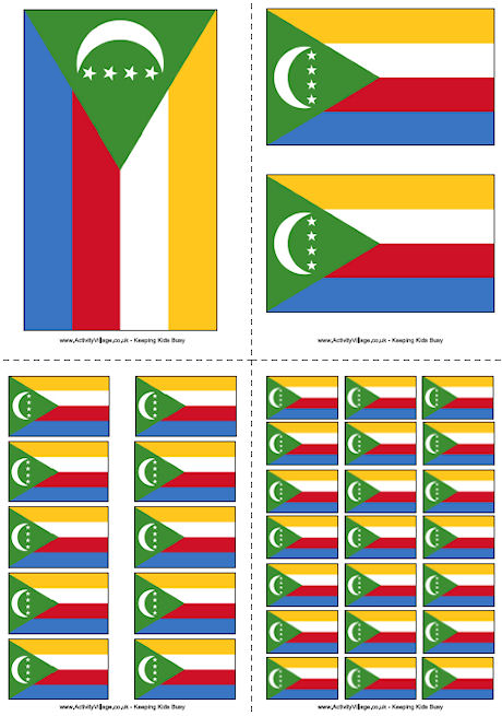 Flag Printables For Crafts, School and Holidays