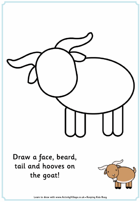 Complete the Picture Printables for Kids