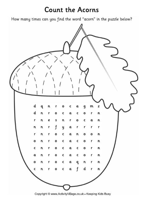 Word Searches for Kids