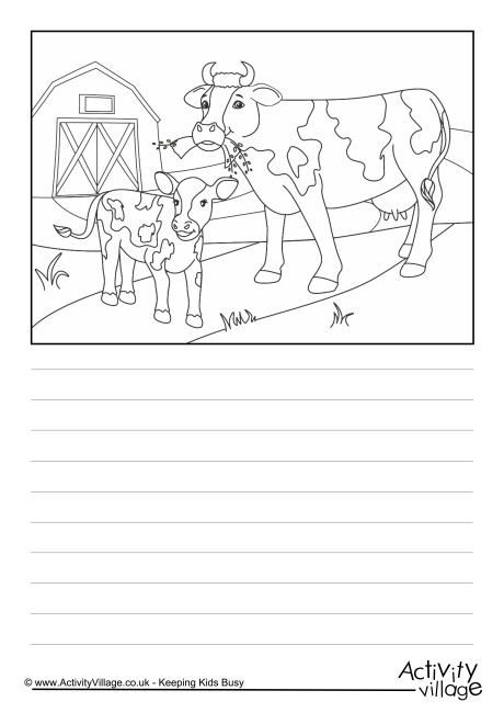 Cow Printables | Activity Village