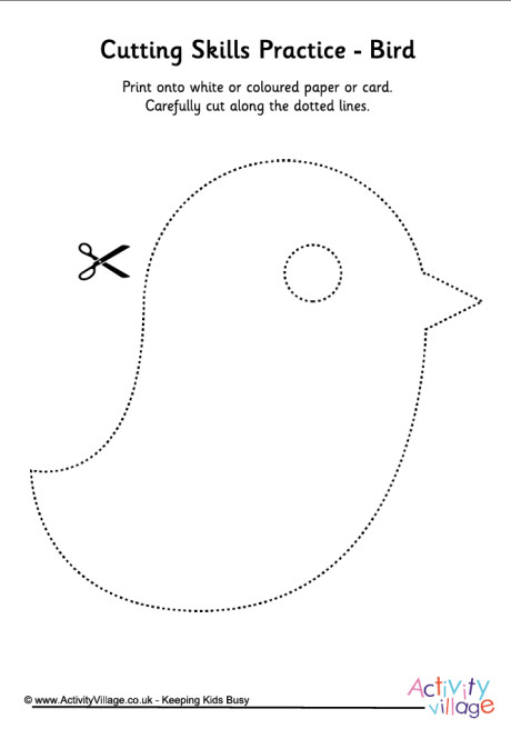 Cutting Skills - Shapes | Activity Village