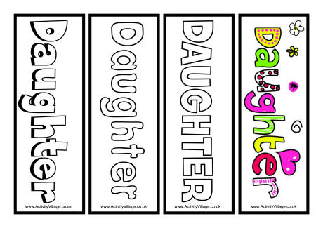 Free Printable Bookmarks for Children