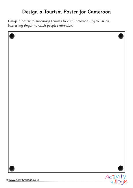 Cameroon - Printables and Fun Facts