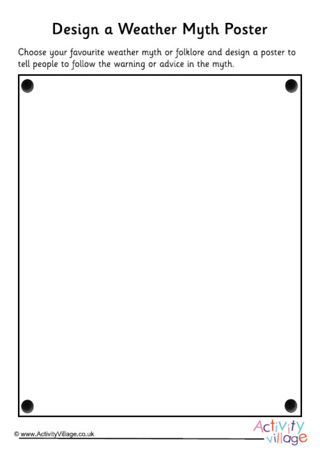 Weather Myths for Kids