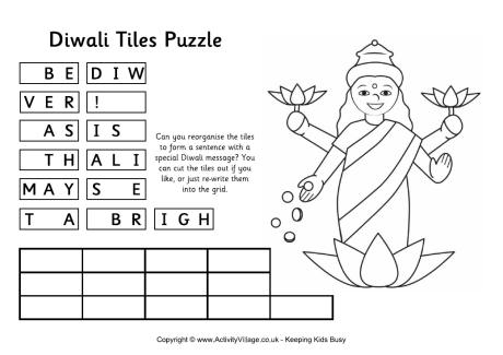 Diwali Puzzles | Activity Village