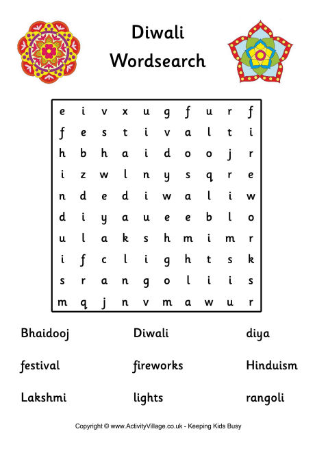 Diwali Puzzles | Activity Village