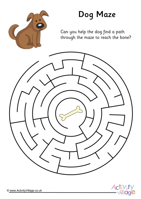 Printable Mazes for Kids