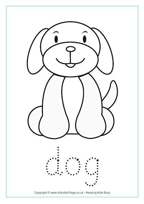 Dog Worksheets | Activity Village