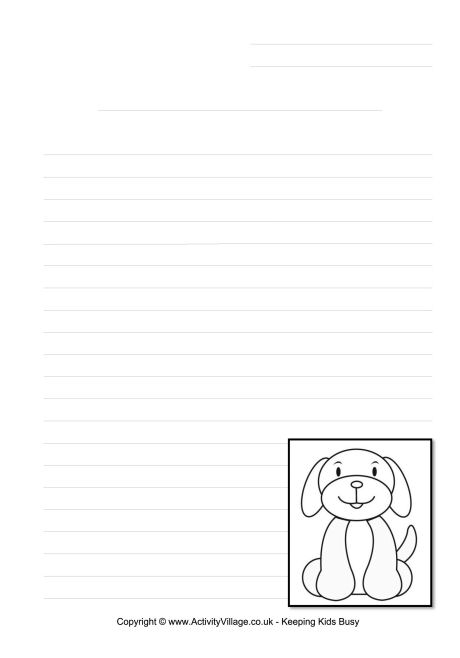 Dog Worksheets | Activity Village