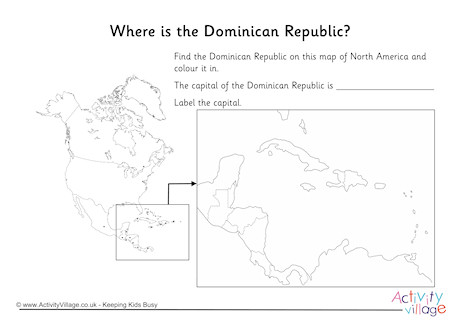 Country Map Worksheets | Activity Village