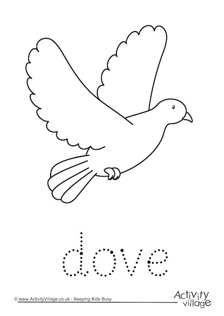 Dove Worksheets | Activity Village