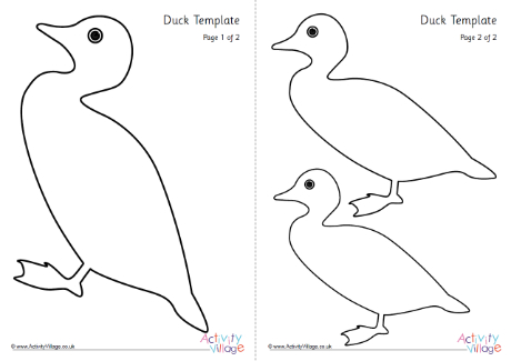 Bird Templates for Kids Crafts