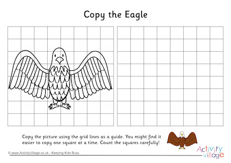 Grid Copy Puzzles | Activity Village