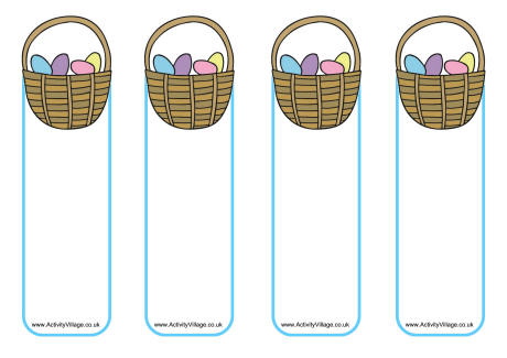 Easter Bookmarks | Activity Village