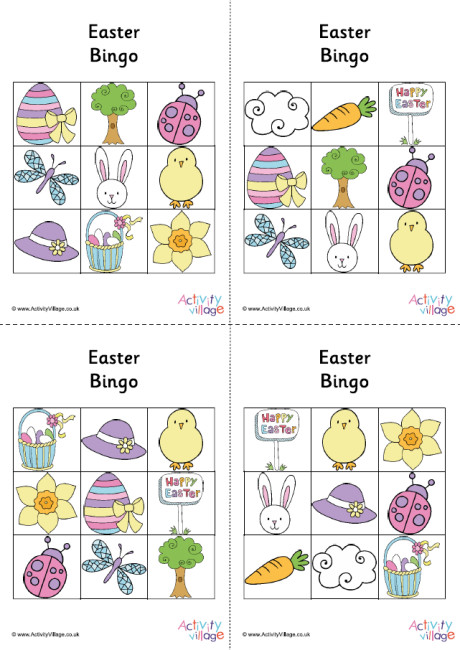 Easter Bingo | Activity Village