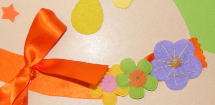 Easter Bonnet Collage Kids Craft