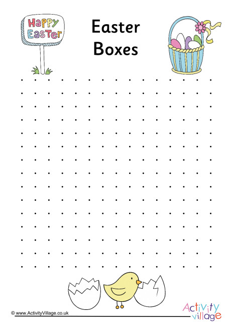 Easter Boxes Game