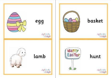 Easter Vocabulary | Activity Village