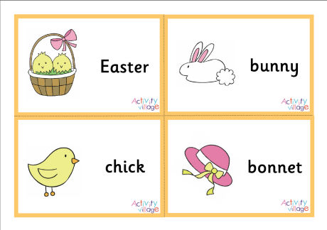 Easter Vocabulary | Activity Village