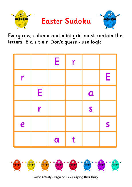 Word Sudoku | Activity Village