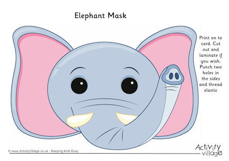 Elephant Mask | Activity Village