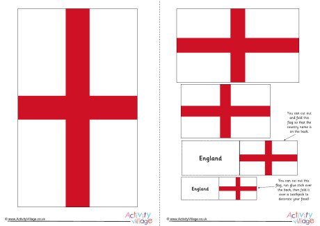 Flag Printables For Crafts, School and Holidays