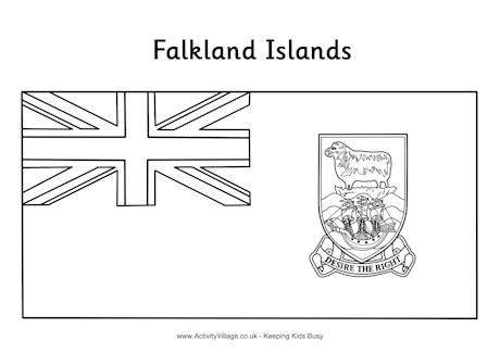 Flag Colouring Pages | Activity Village