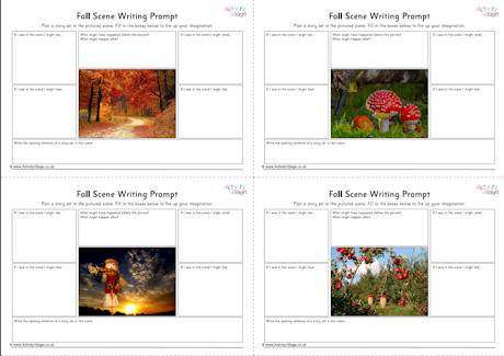 Autumn Writing Prompts | Activity Village