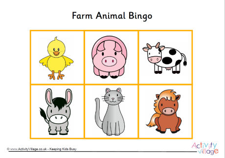 Farm Animal Games For Kids