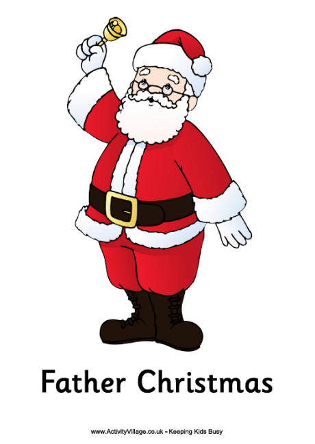Santa Claus Printables | Activity Village