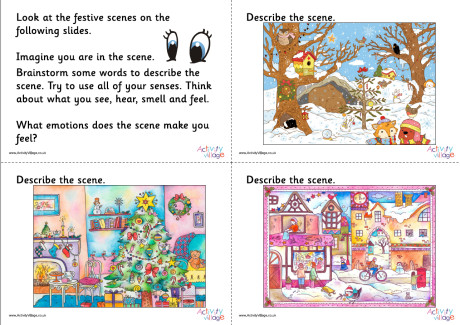 Christmas Writing Prompts | Activity Village