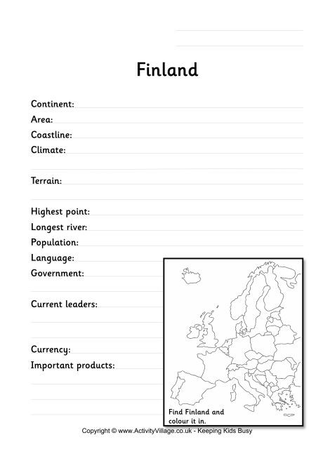 Finland for Kids