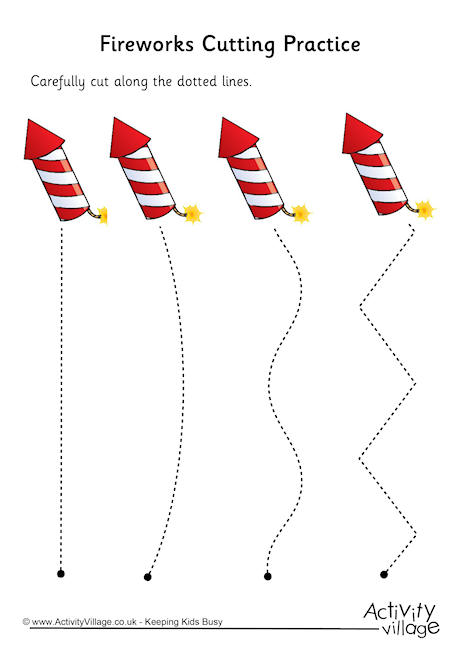 Fireworks Printables | Activity Village