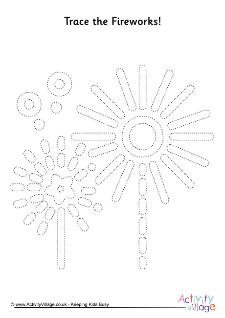 Fireworks Printables | Activity Village