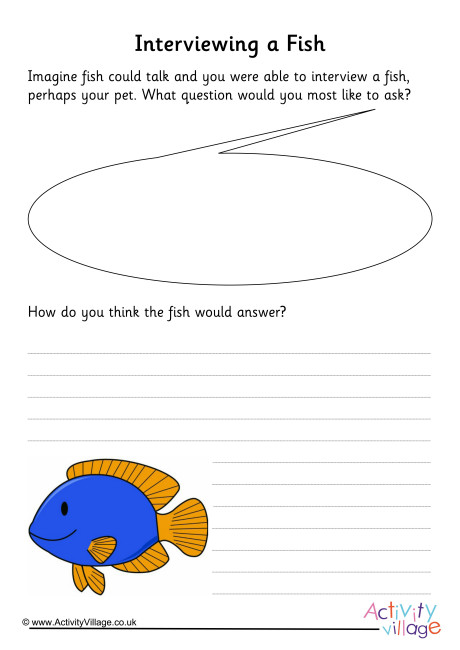 Fish Worksheets | Activity Village