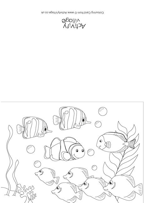 Fish Colouring Pages | Activity Village