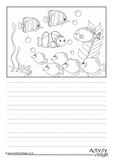 Fish Worksheets | Activity Village