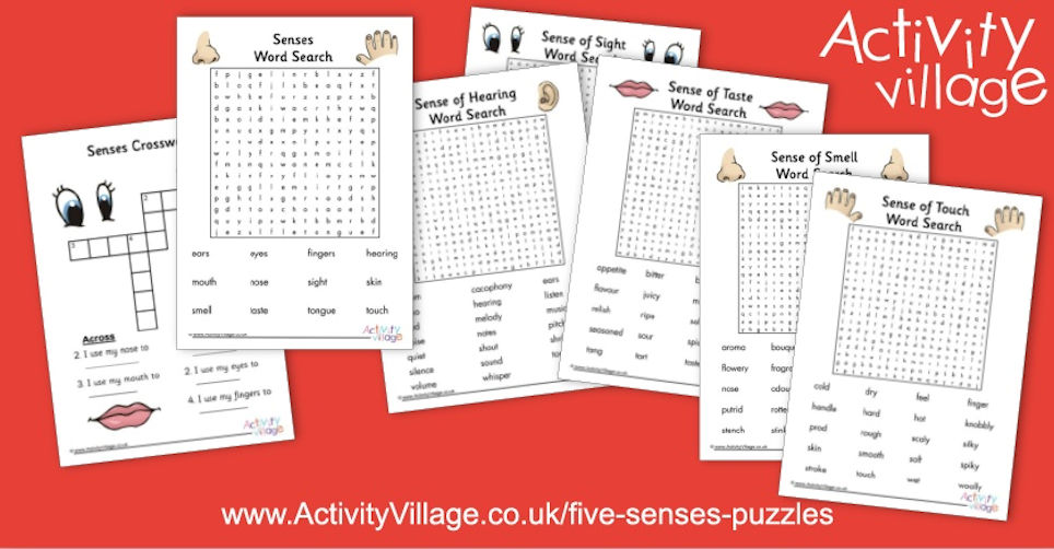 New Puzzles For Our Five Senses Topic | Activity Village